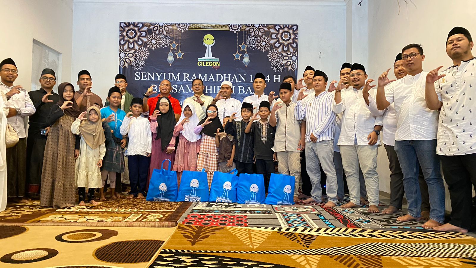 Satu Tahun Kepemimpin Sofiyan, HIPMI Cilegon Santuni 60 Anak Yatim ...